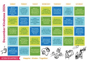 Action For Happiness Calendar December 2025 - Printable Calendar 2025-2026